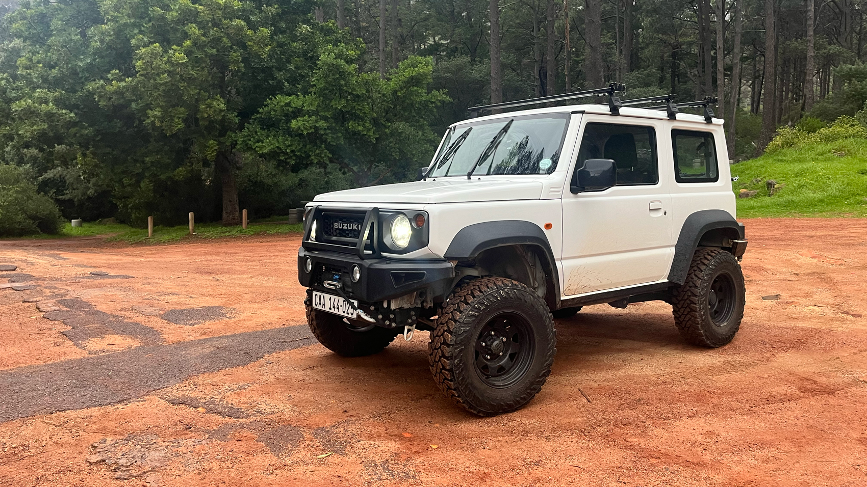 Off-Road Potential of the Jimny with Reduction Gear